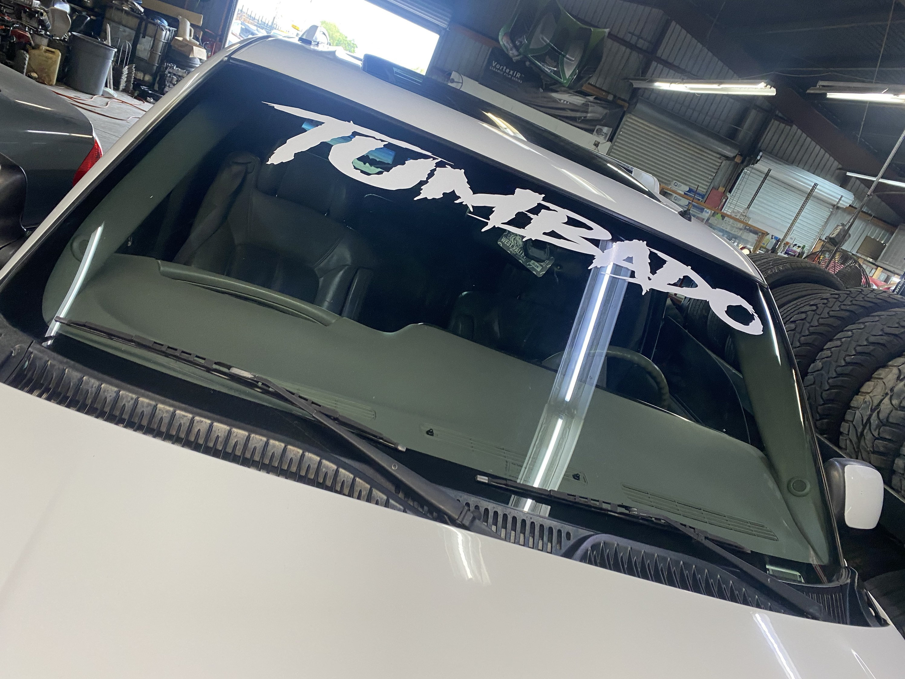 Sticker “tumbado” Vynil Decal for Chevrolet Chevy Silverado Tahoe ...