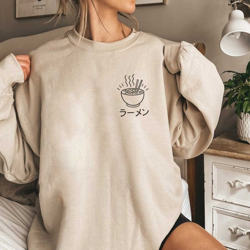 Ramen Noodle Sweatshirt - Etsy