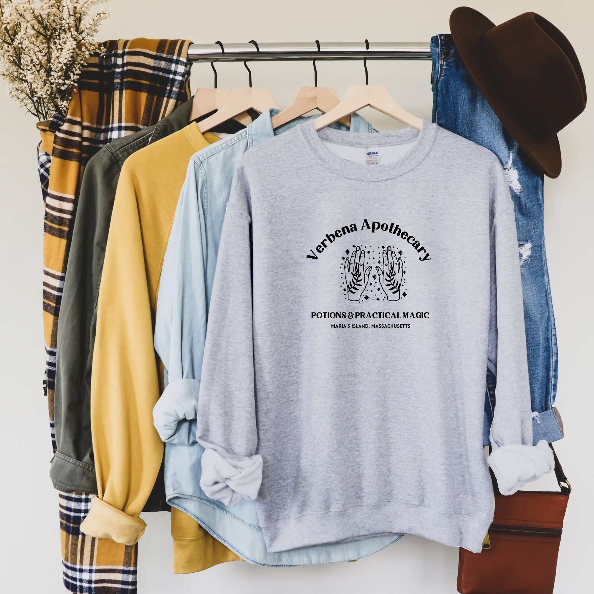 Practical Magic Inspired Sweatshirt Midnight Margarita Salt - Etsy