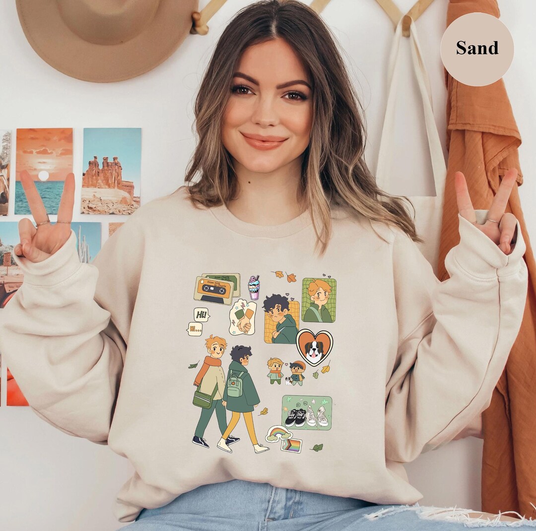 Don't Let Anyone Make You Disappear, Heartstopper Shirt, Art LGBTQ+ ...