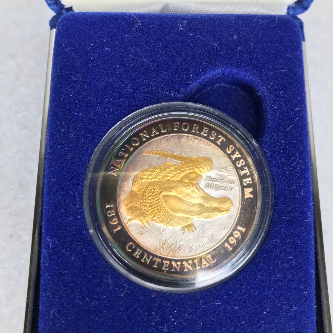 National Forests 1891-91 the Centennial Collection .999 Silver 24K 1079 ...