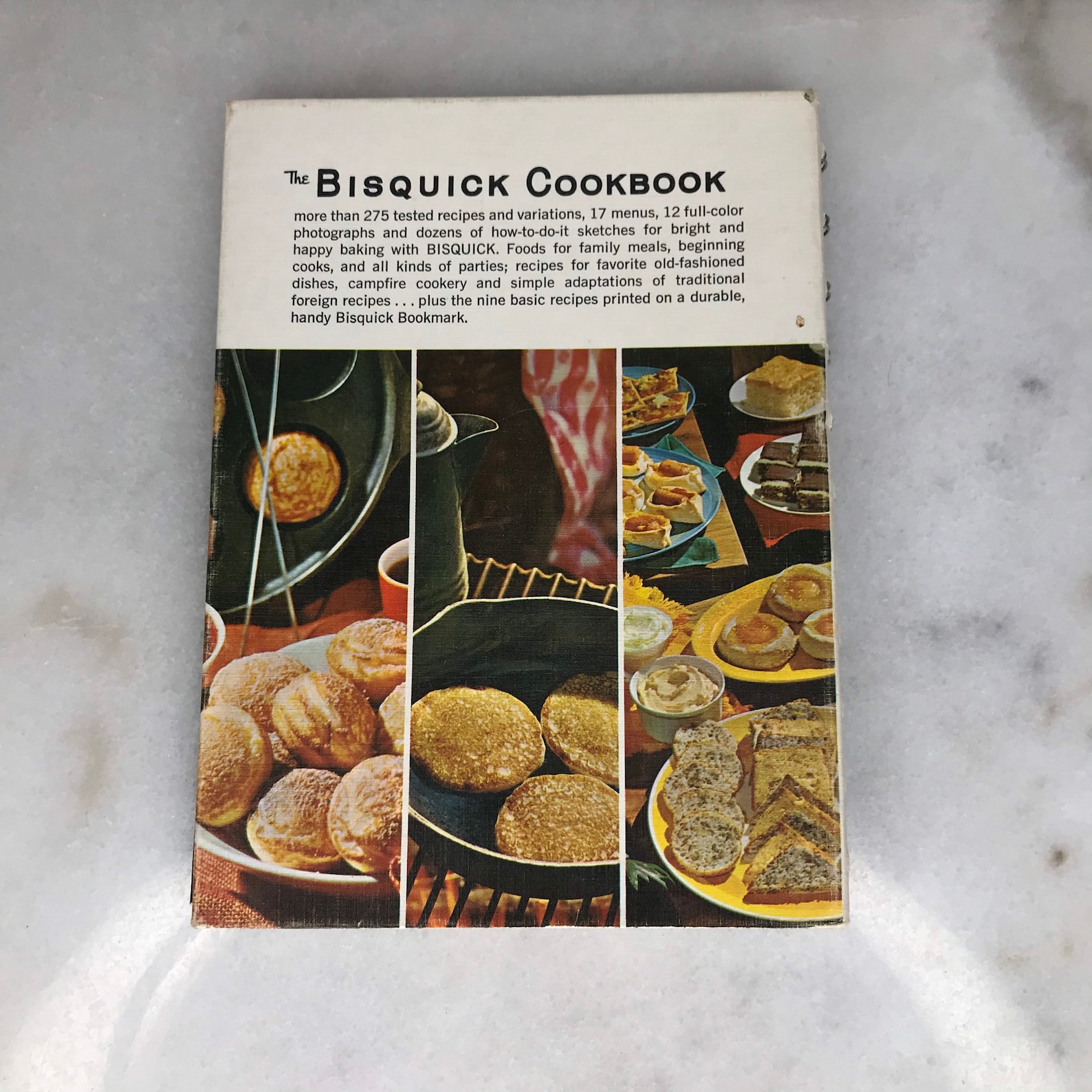 The Bisquick Cookbook Recipes From Betty Crocker 1965 Spiral Bound Cook ...