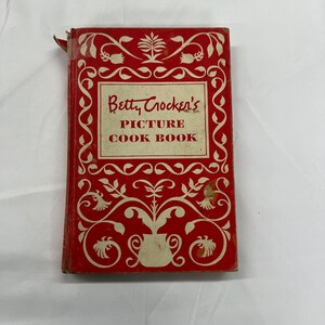 Betty Crocker's Picture Cook Book 1950 First Ed 7th Printing Hardcover ...