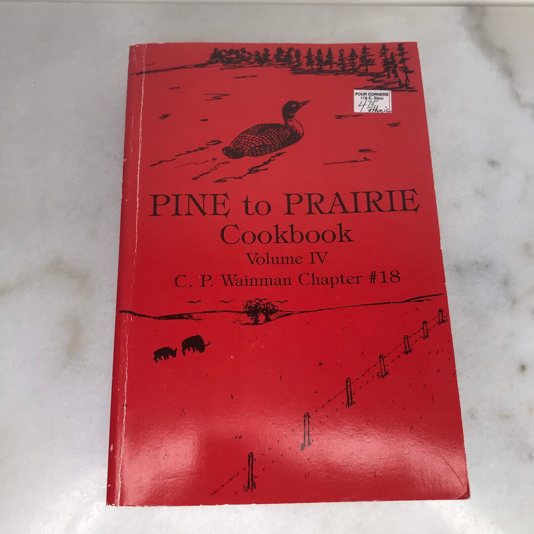 Vintage Pine to Prairie Cookbook, Vol. IV, 1988 - Etsy