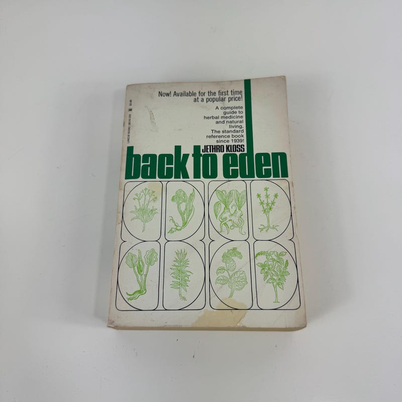 Back to Eden by Kloss - Etsy