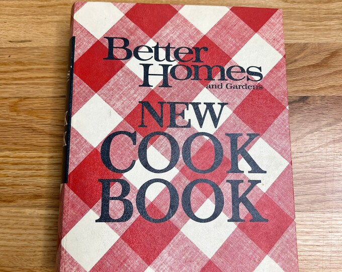 Vintage Better Homes and Gardens New Cook Book Meredith Press 1969 ...