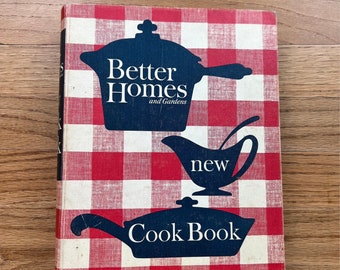 Vintage Better Homes and Gardens New Cook Book Meredith Press 1969 ...