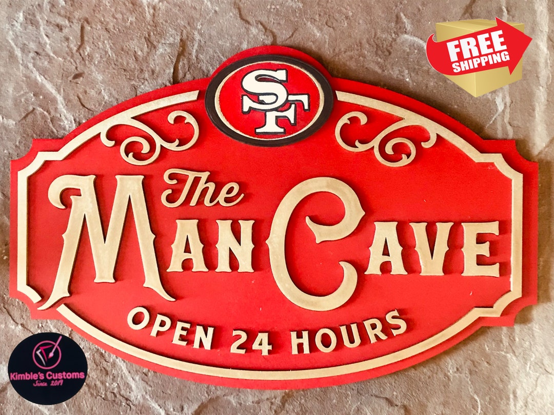 San Francisco 49ers Man Cave Sign - Etsy