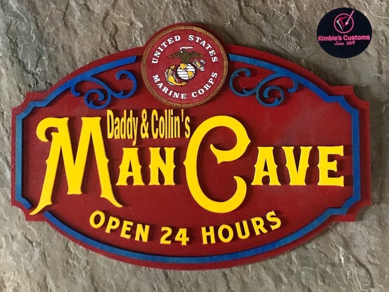 Custom Man Cave Signs - Etsy