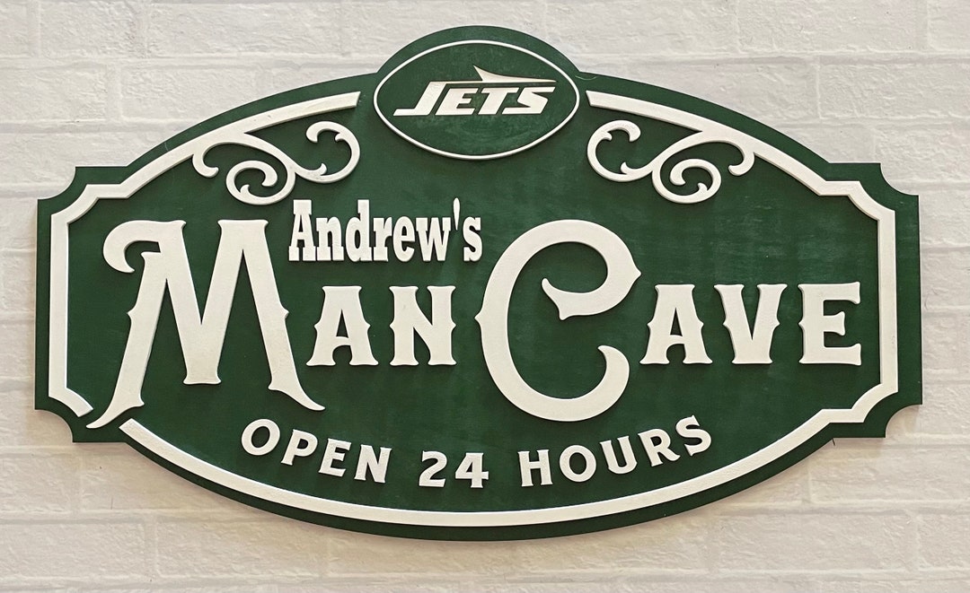 New York Jets Man Cave Sign - Etsy