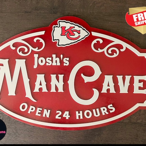 Kansas City Chiefs Wooden Sign - Etsy