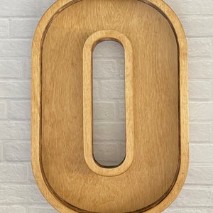 Fillable Wood Numbers 16” Tall - Etsy