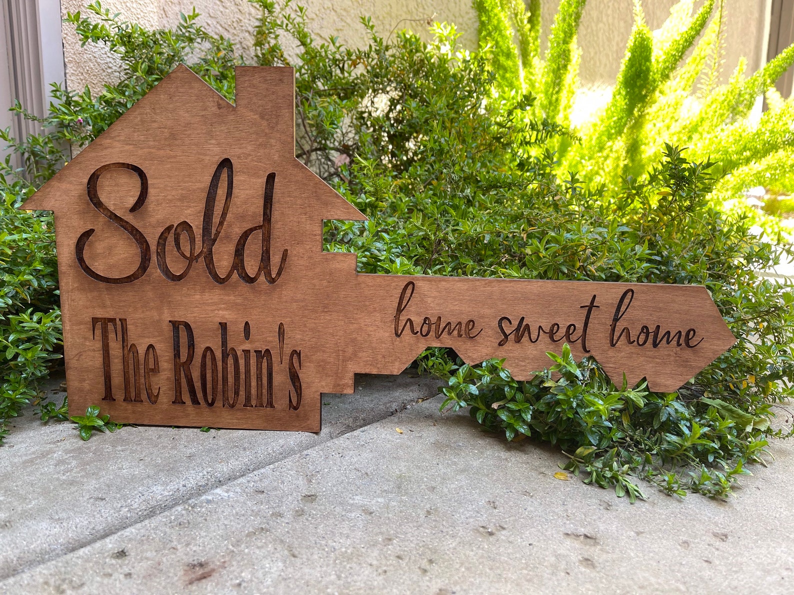 Welcome Home Key - Etsy