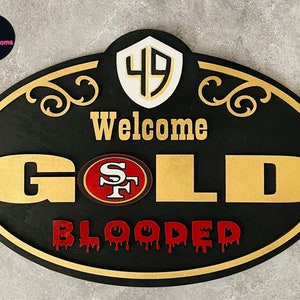 San Francisco 49ers Man Cave Sign - Etsy