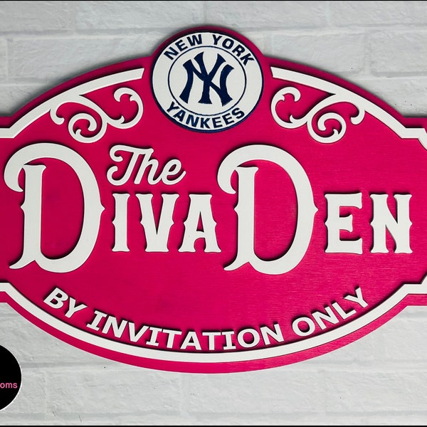 Diva Den Sign - Etsy