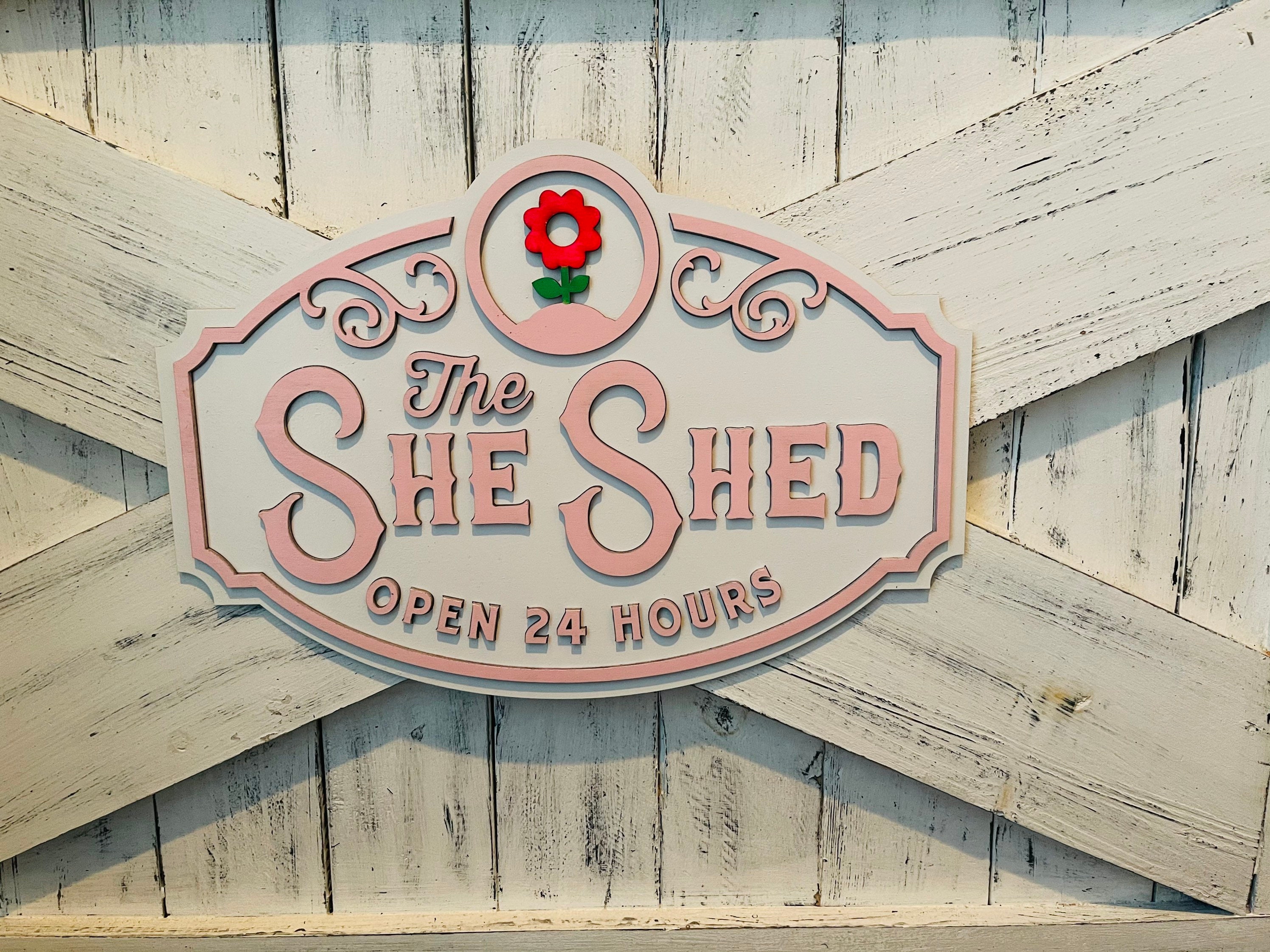 She Shed Sign - Etsy