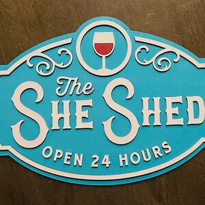 She Shed Sign - Etsy