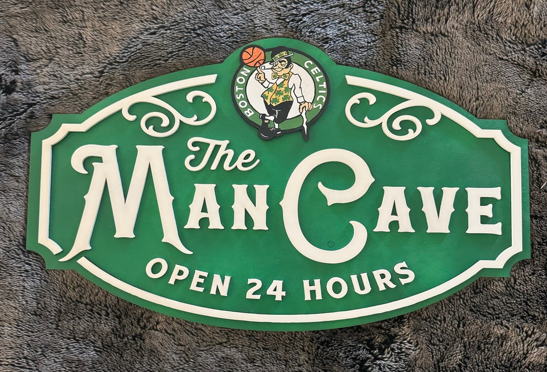 Boston Celtics Man Cave Sign - Etsy