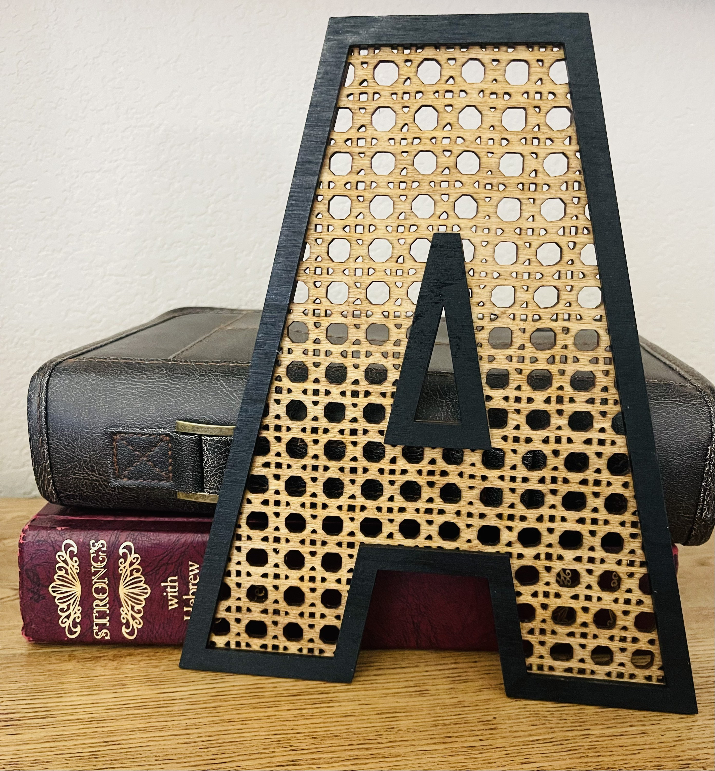 Rattan Letters - Etsy