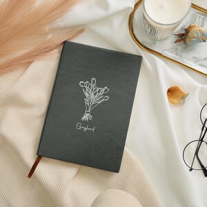 Personalized Leather Journal Custom Name Notebook Monogram - Etsy