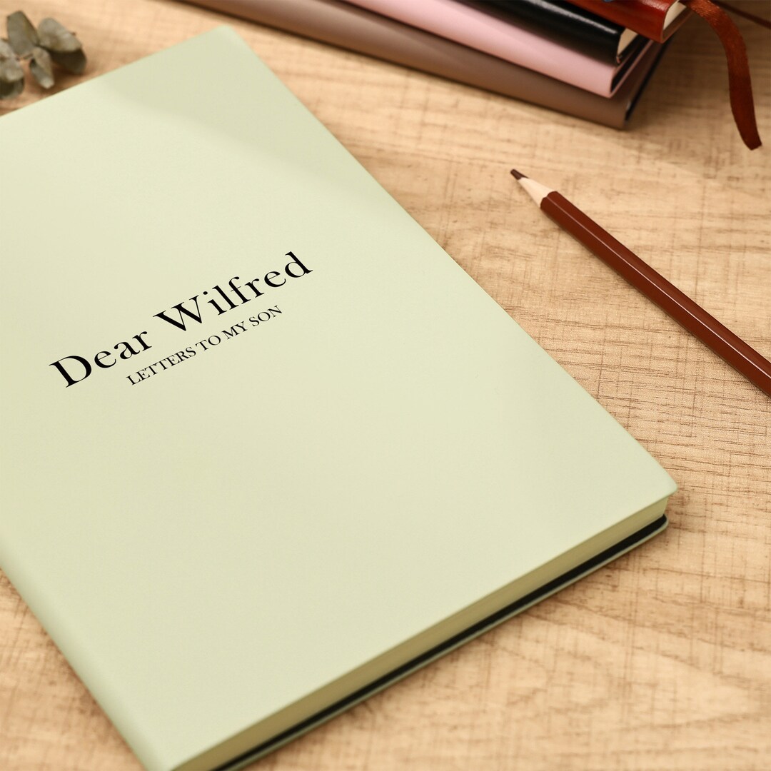 Letters to My Son Personalized Journal,custom Name Notebook,as I Watch ...