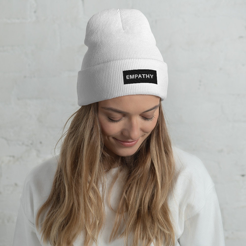 Empathy Beanie Stylish Mental Health Gift - Etsy