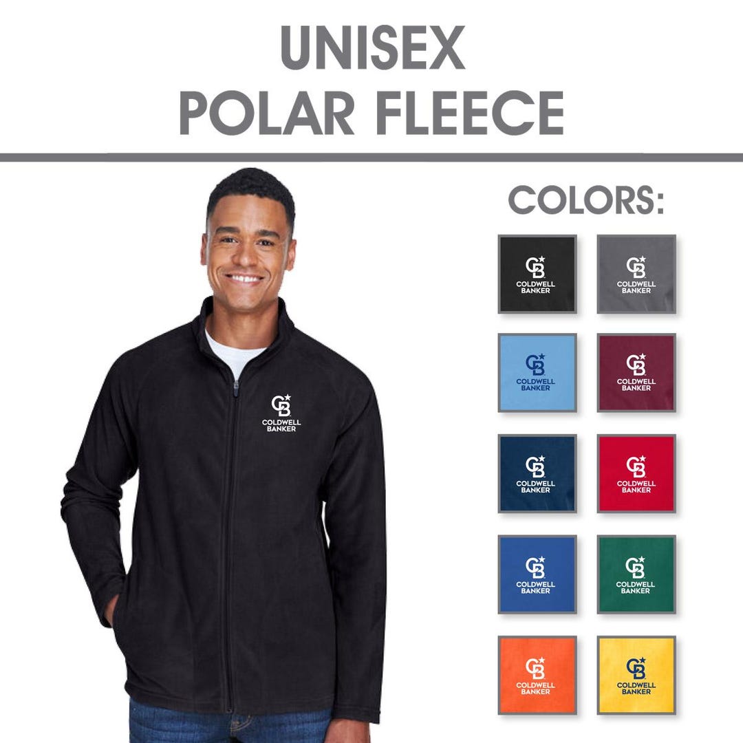 Coldwell Banker Polar Fleece Jacket Coat - Ladies' & Men's Styles ...