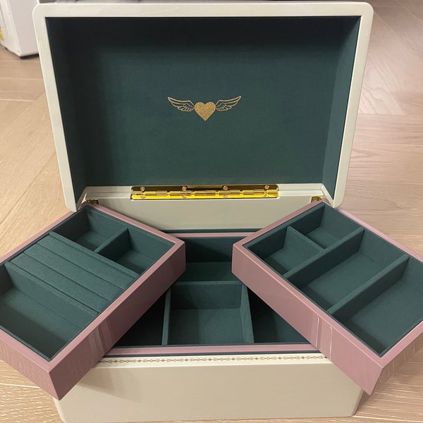 Multi Tier Jewelry Box - Etsy