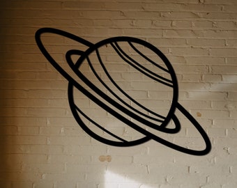 Saturn Wall Decor - Etsy