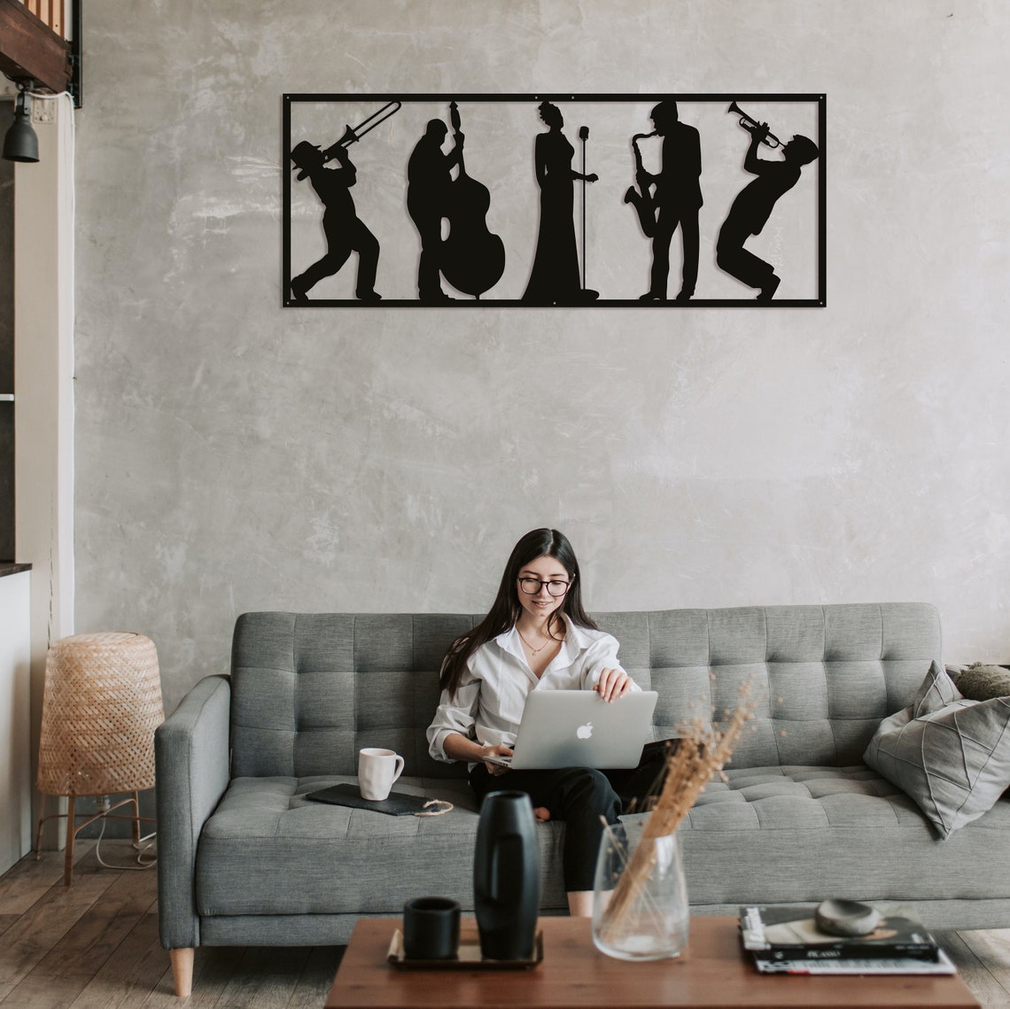 Jazz Band Wall Decor Jazz Band Wall Decor Music Metal Wall - Etsy