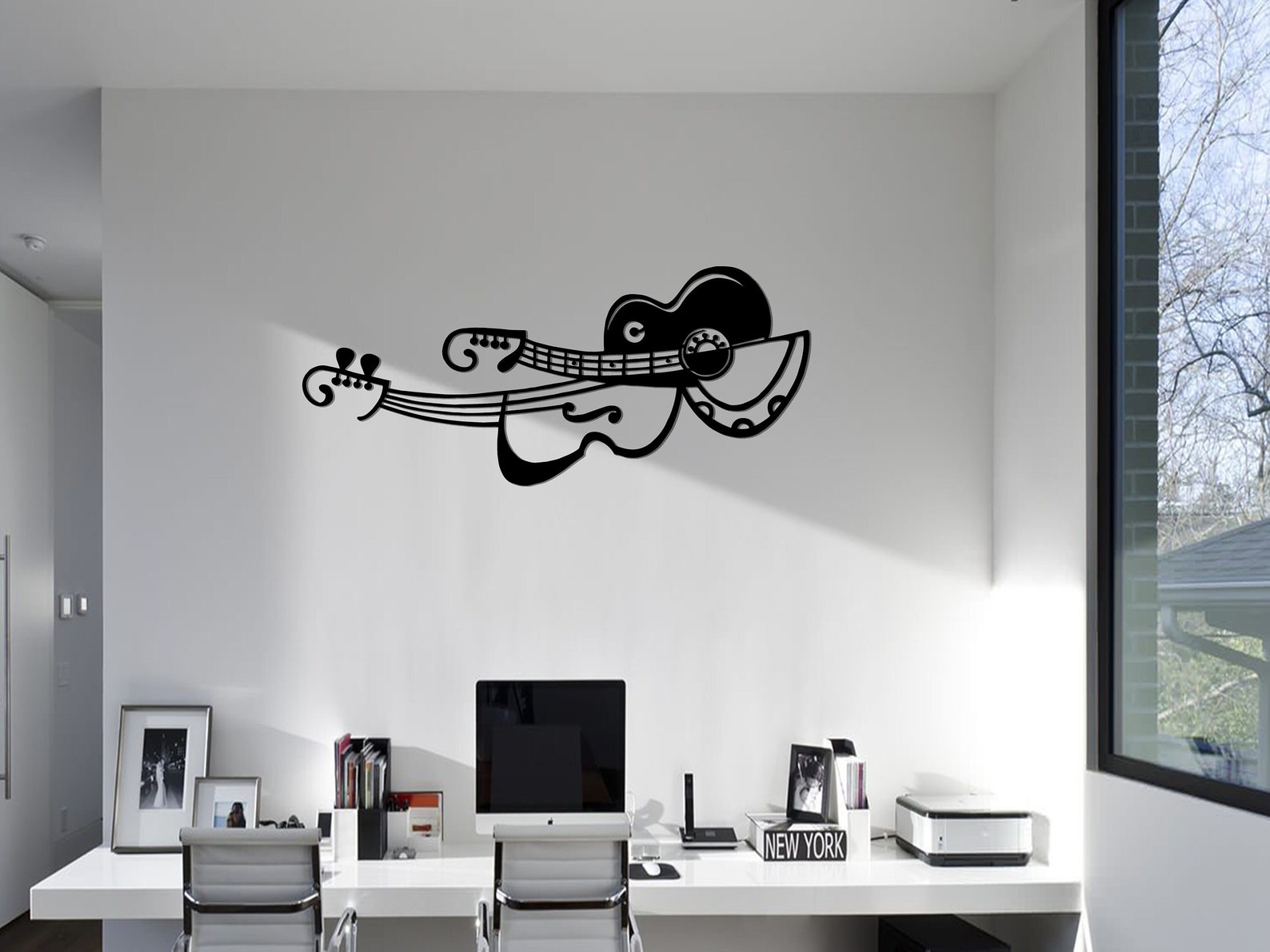 Guitar Decor Music Wall Decor Metal Wall Hangings Home - Etsy