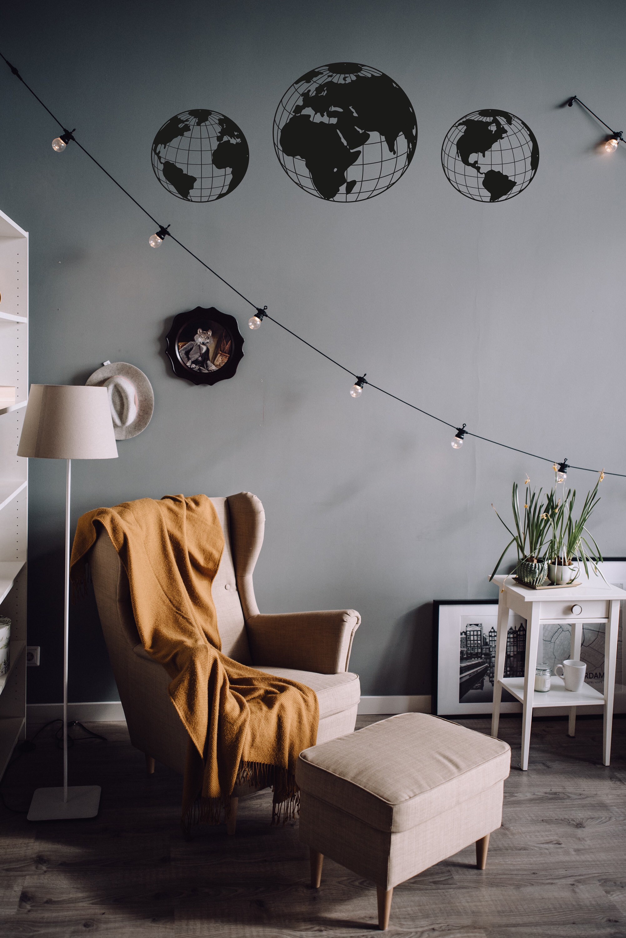 Metal World Map Metal Wall Decor Metal Wall Art Steel World | Etsy