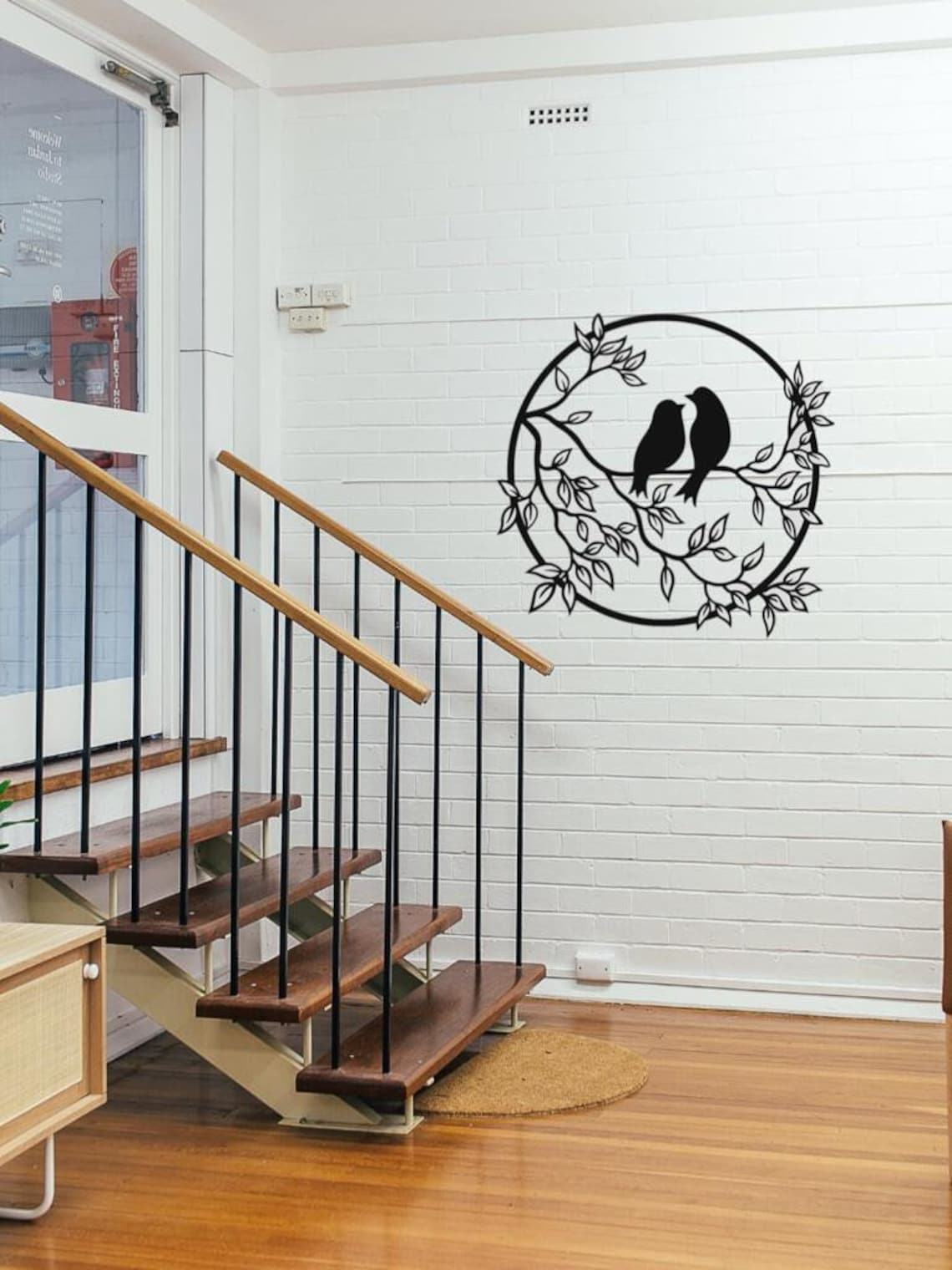 Birds on Branch Wall Art Bird Branch Home Decor Birds Wall | Etsy