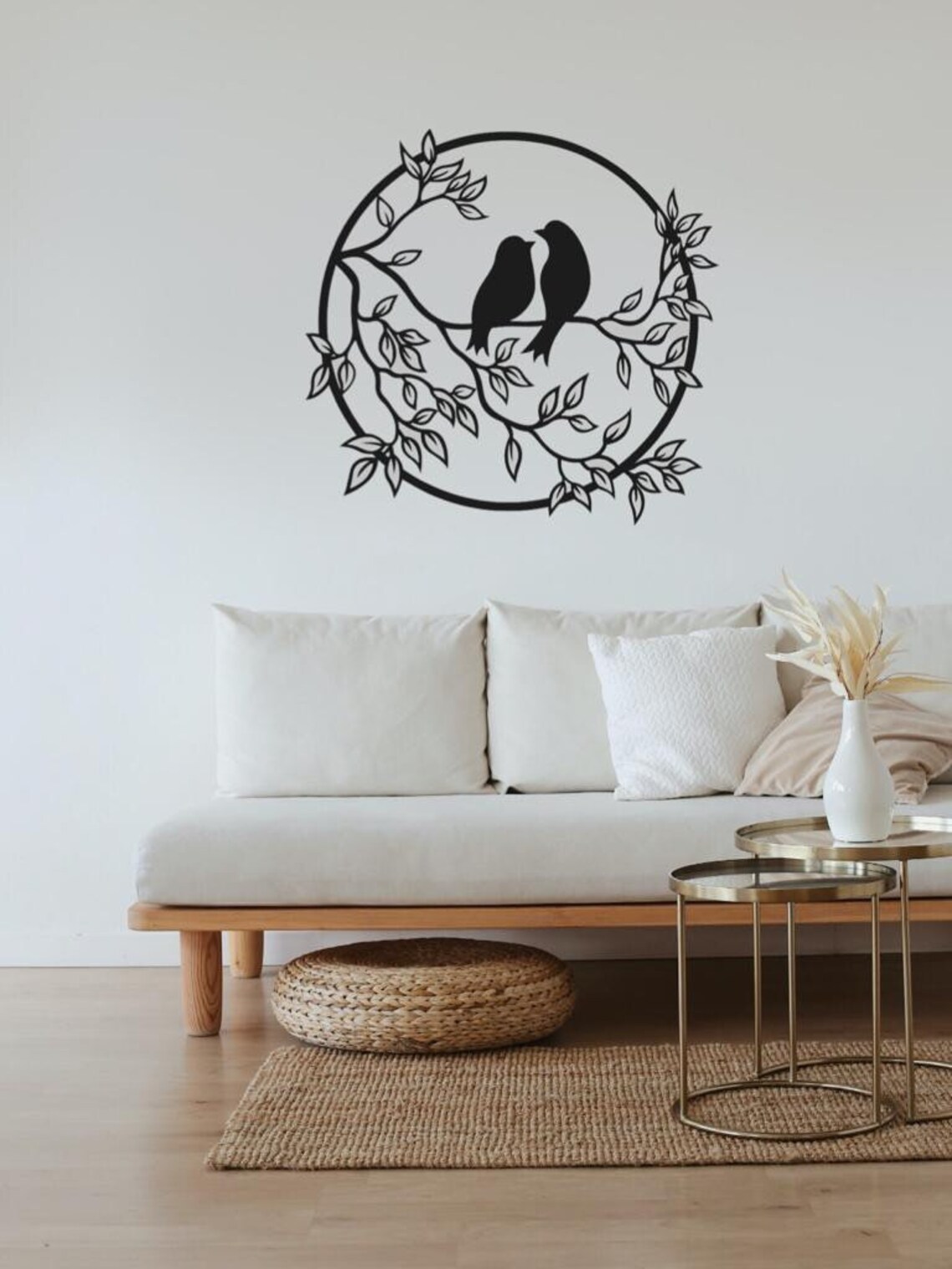 Birds on Branch Wall Art Bird Branch Home Decor Birds Wall - Etsy