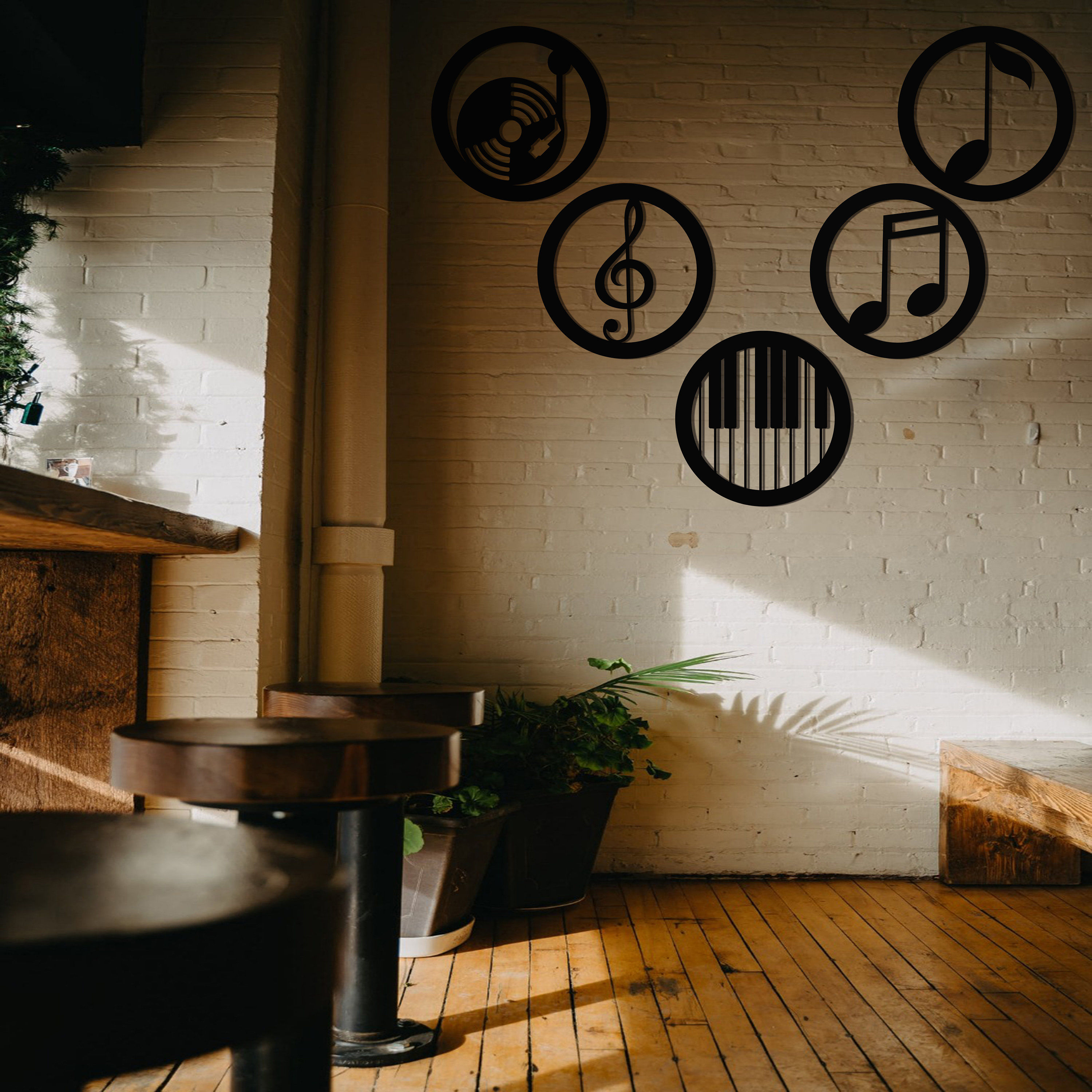 Metal Wall Decor Music Time Music Notes Wall Art Music | Etsy