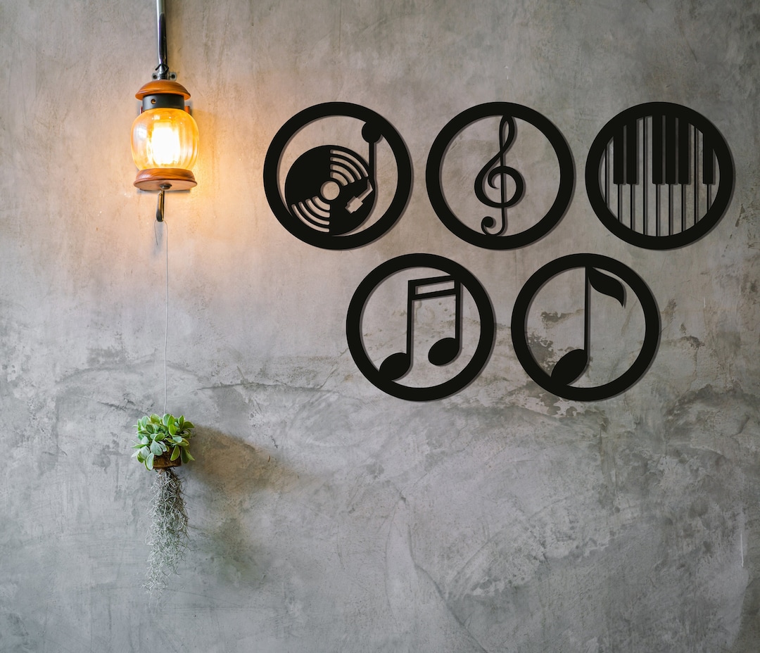 Metal Wall Decor, Music Time, Music Notes Wall Art, Music Decor, Living ...