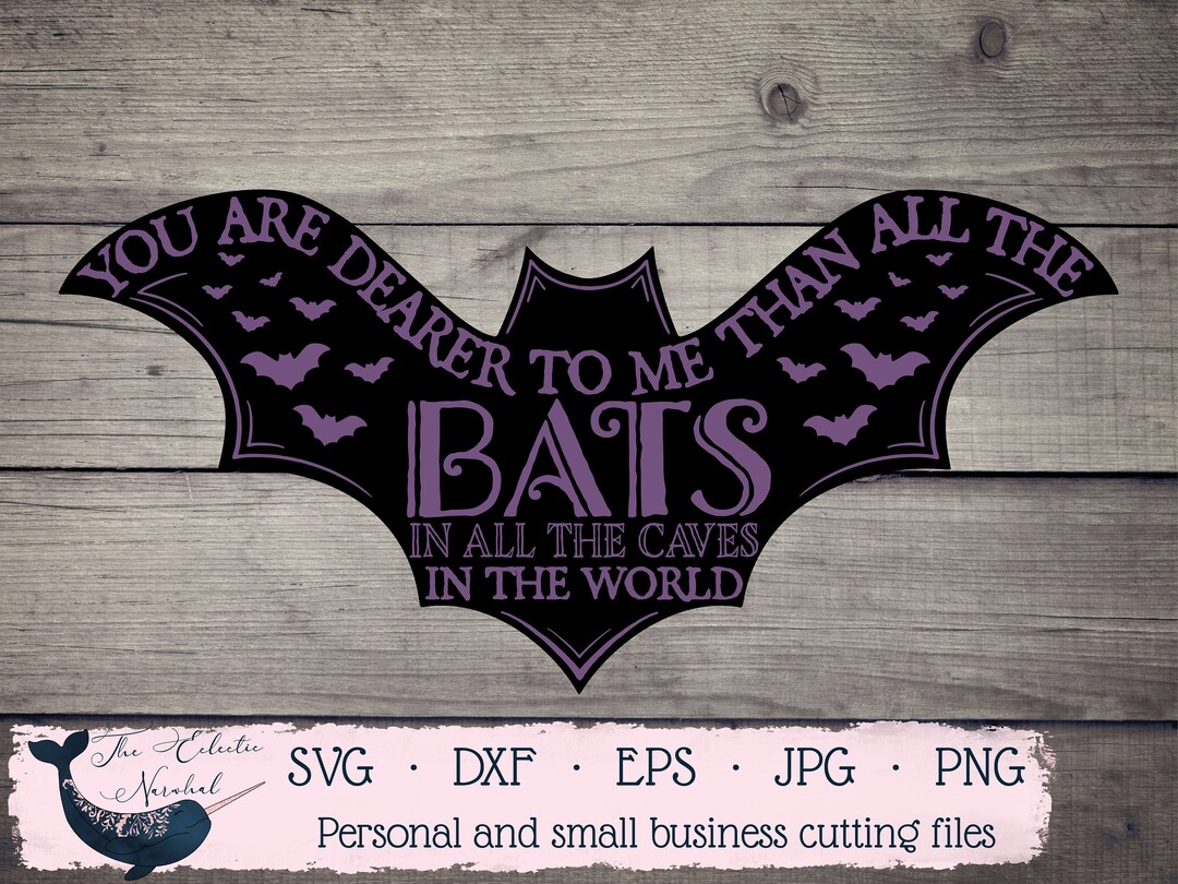 Dear Bats Svg Addams Family Svg Morticia Addams Svg - Etsy