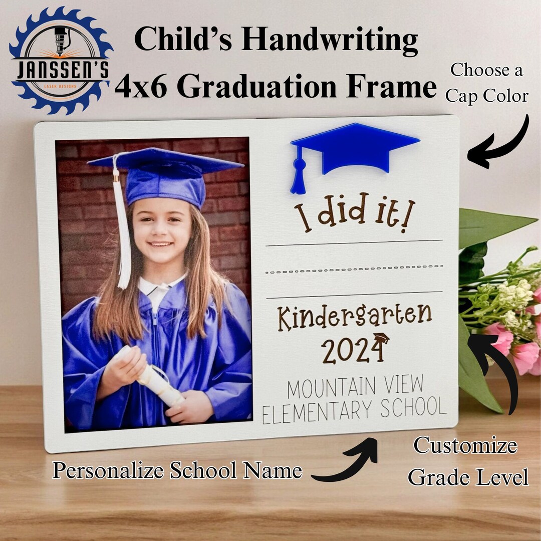 Personalized Graduation for Kids, Preschool Graduation, Kindergarten ...
