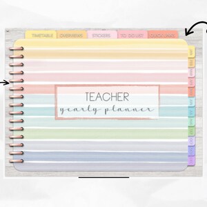 Goodnotes - Undated Teacher Digital Planner, Goodnotes, Notability ...