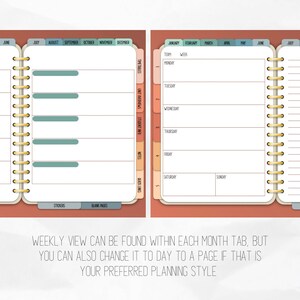 Goodnotes Undated Teacher Digital Planner BOHO Design - Etsy