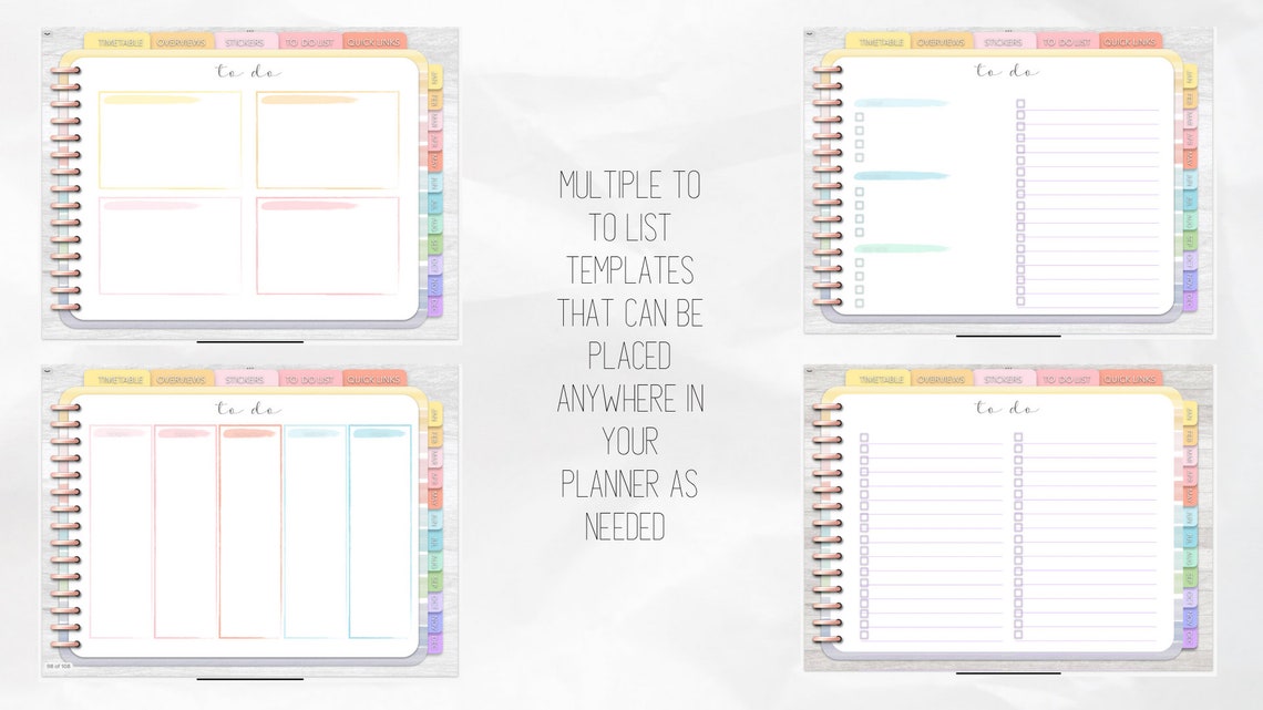 Goodnotes Undated Teacher Digital Planner Goodnotes - Etsy