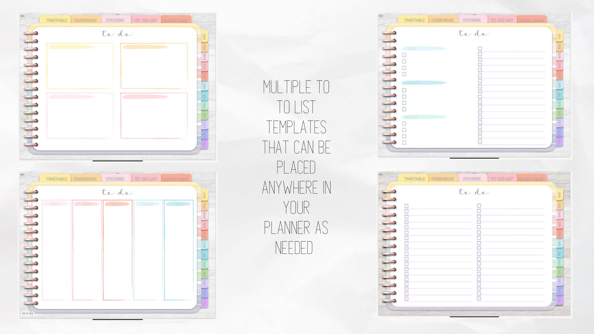 Goodnotes - Undated Teacher Digital Planner, Goodnotes, Notability ...
