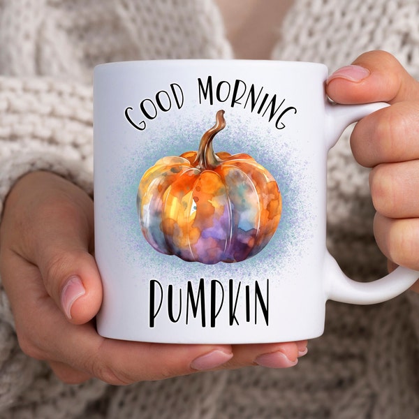 Good Morning Pumpkin Mug - Etsy