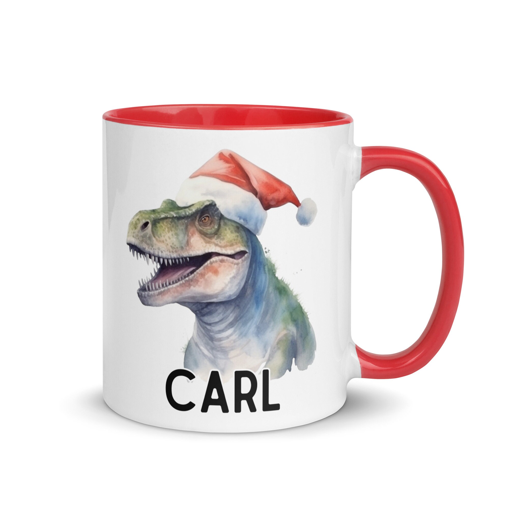 Personalized T Rex Coffee Mug Christmas T Rex Name Mug Funny - Etsy
