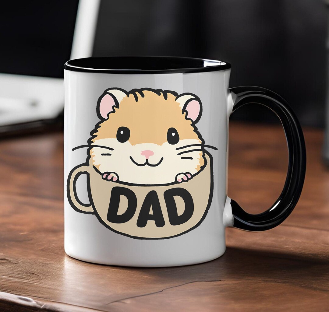 Hamster Hamster Mug Hamster Dad Gift Dad Mug Dad Coffee Mug Funny Dad ...