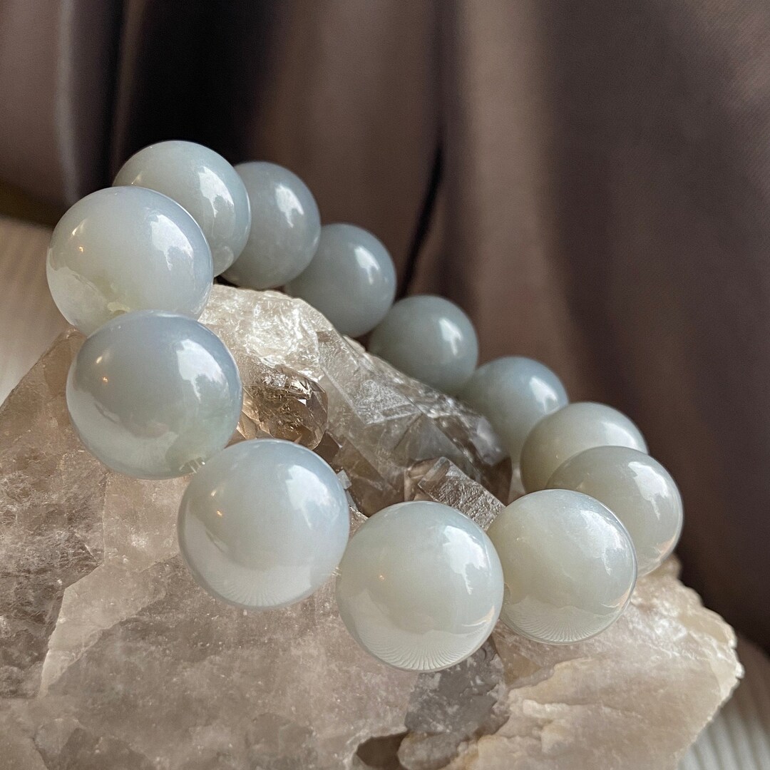 Jade Bracelet hand Made Powerful High Quality Perfect Natural Hetian ...