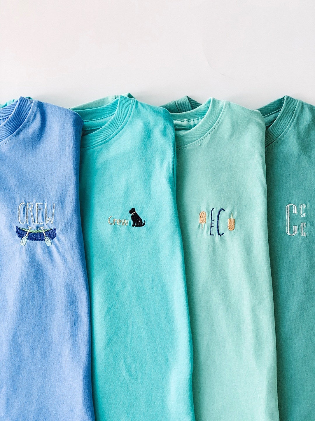 Kids Mini Monogram Tshirt Kids Monogrammed Shirt Kids - Etsy
