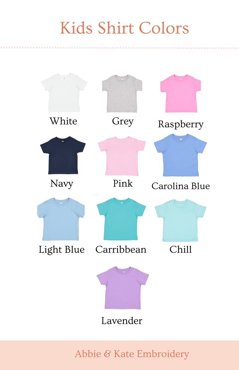 Kids Mini Monogram Tshirt Kids Monogrammed Shirt Kids - Etsy