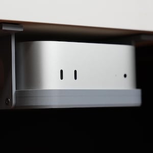Mac Mini 2024 M4/ M4 PRO Under Desk Mount With Storage Space. - Etsy
