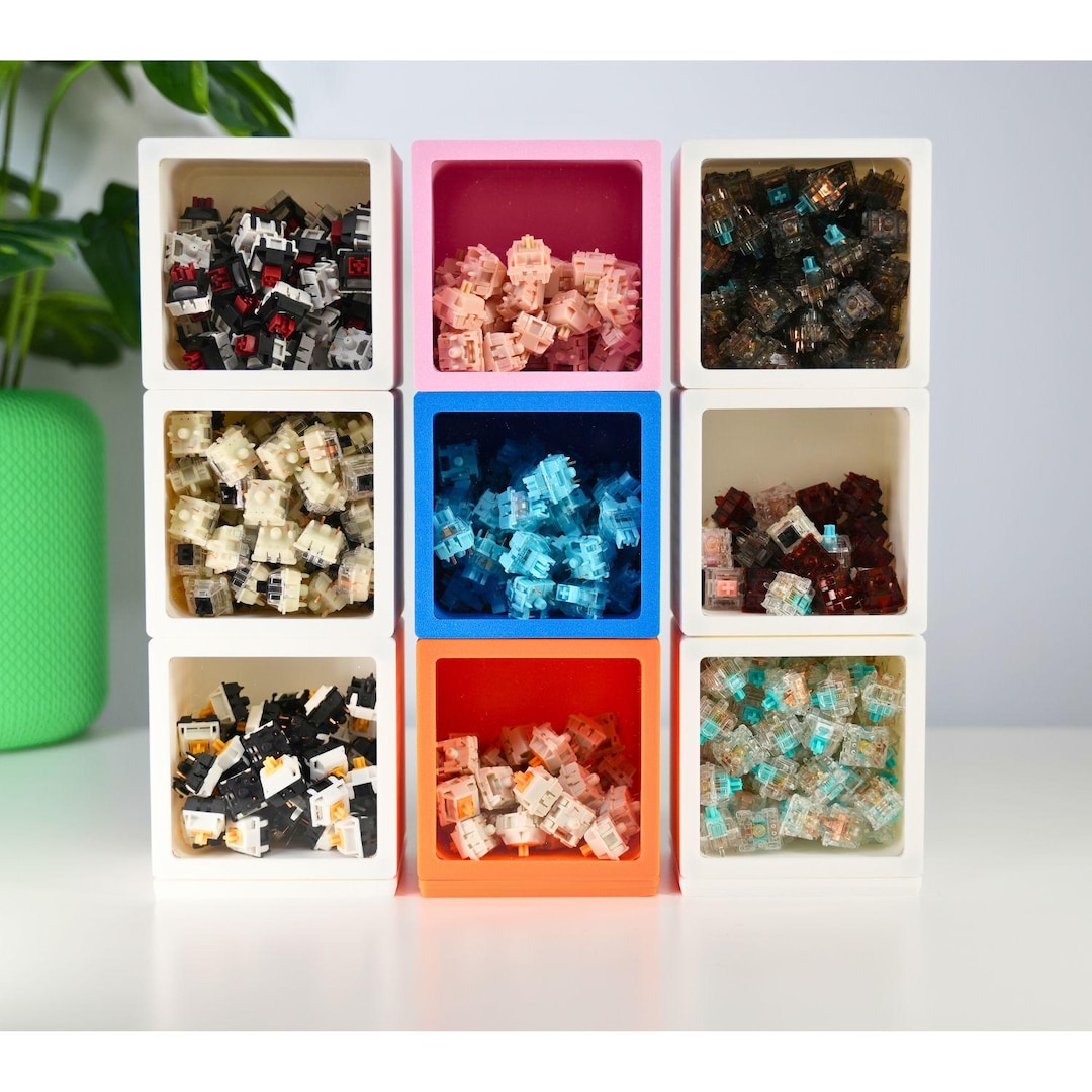 Stackable Mechanical Switch Storage Box – Mechanical Keyboard Switch ...